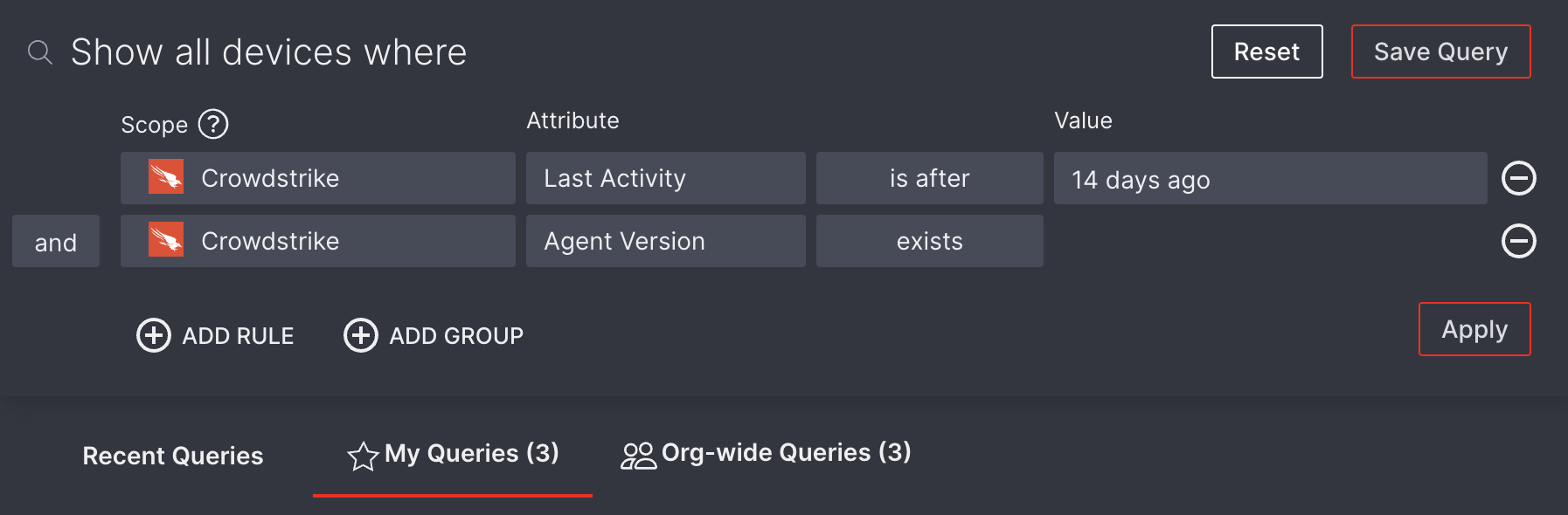 Building a Query